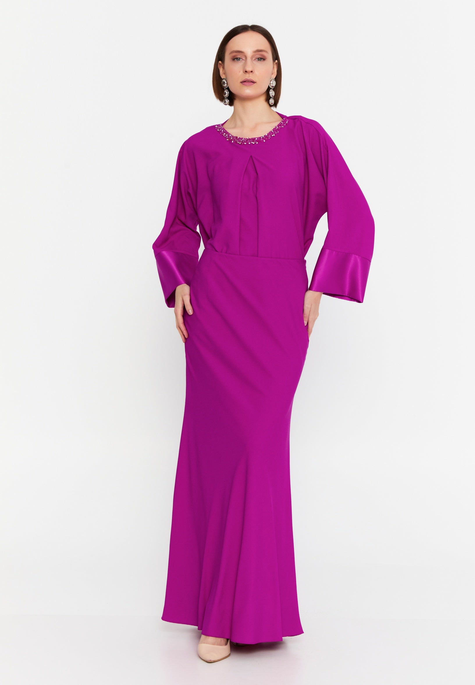 Maxi Solid Color Regular Skirt say2512019 – Istanbul Fashion Center